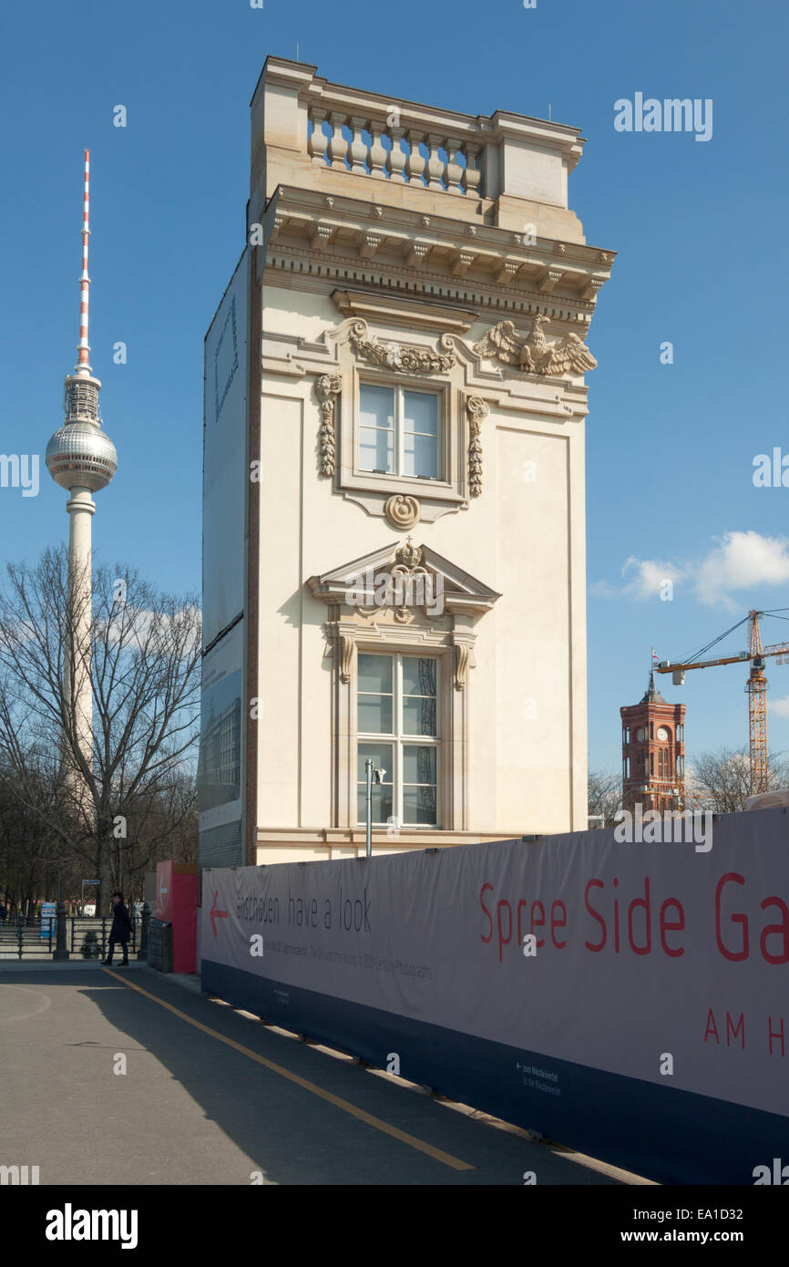 facade sample and tower Stock Photo - Alamy