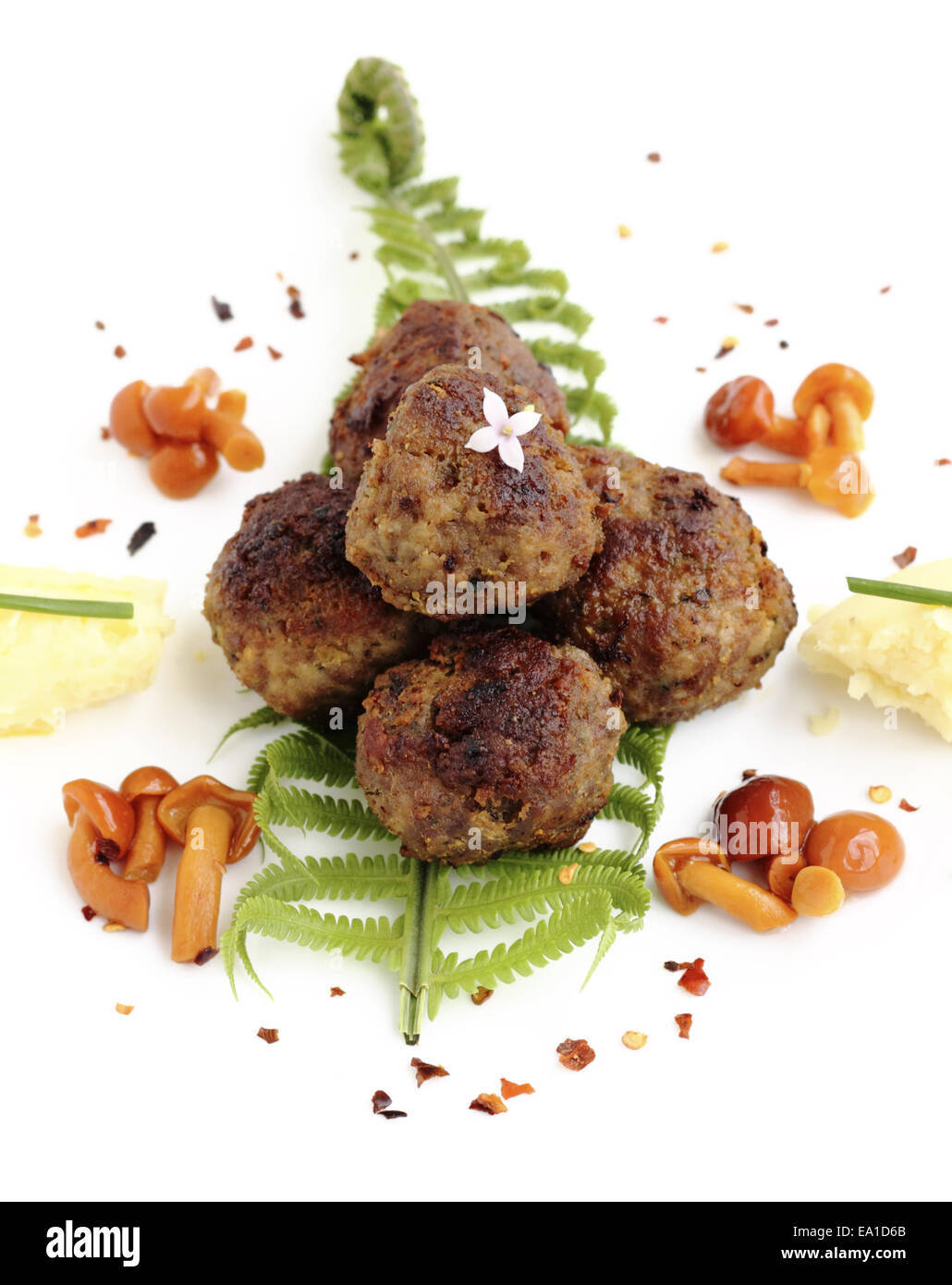 Roast rissoles Stock Photo - Alamy