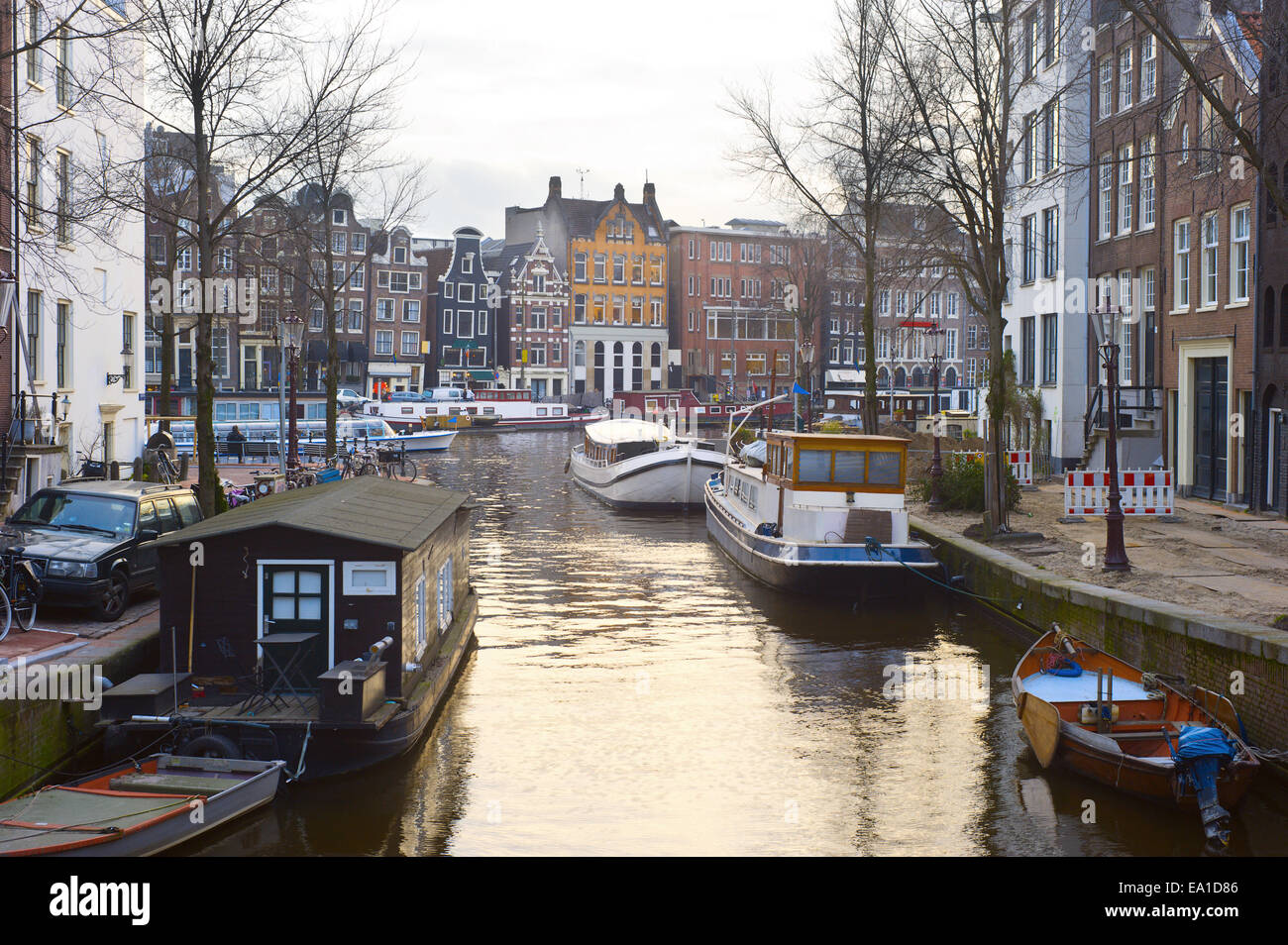 Amsterdam city center Stock Photo - Alamy