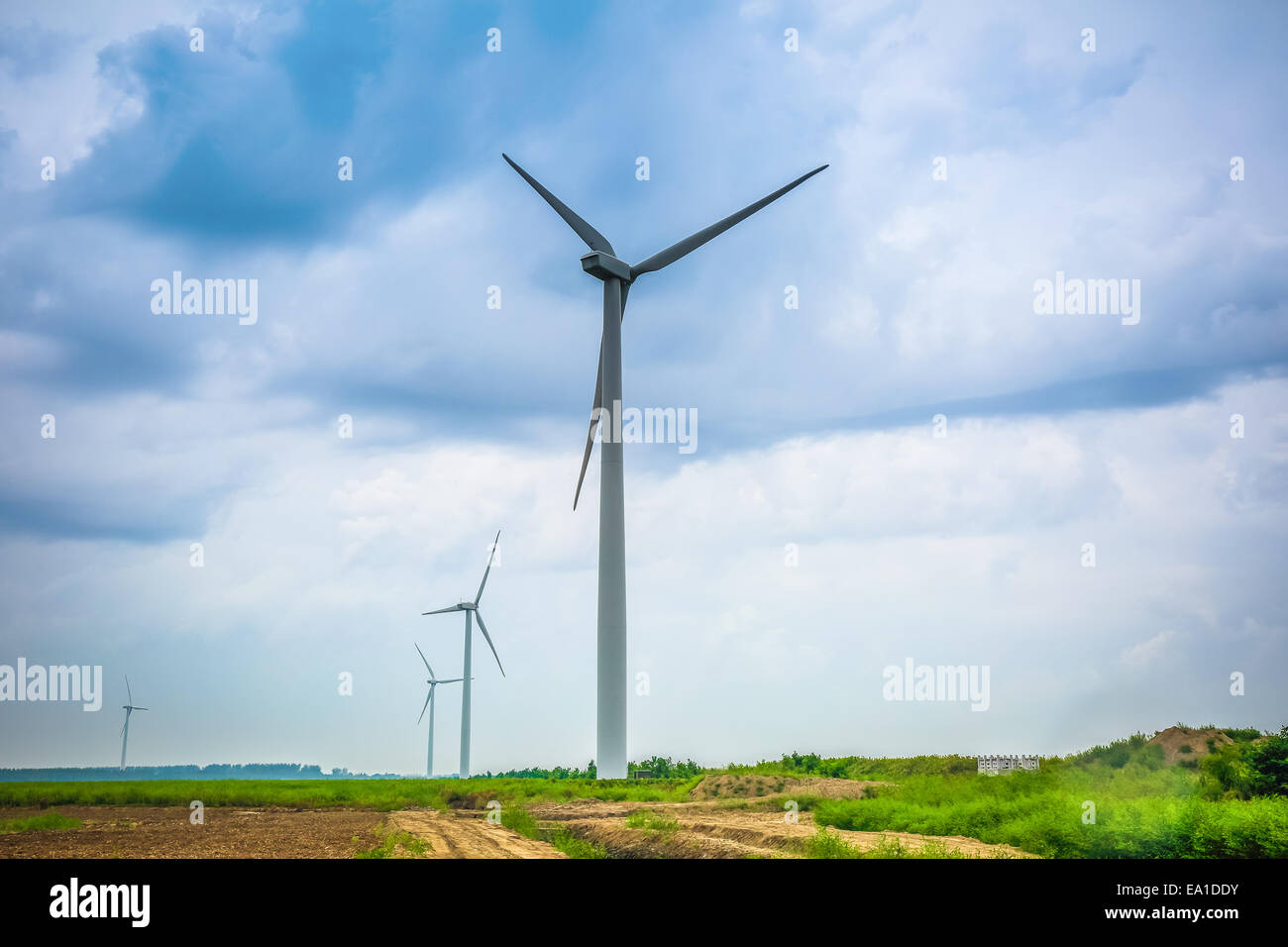China power plant wind farm hi-res stock photography and images - Alamy