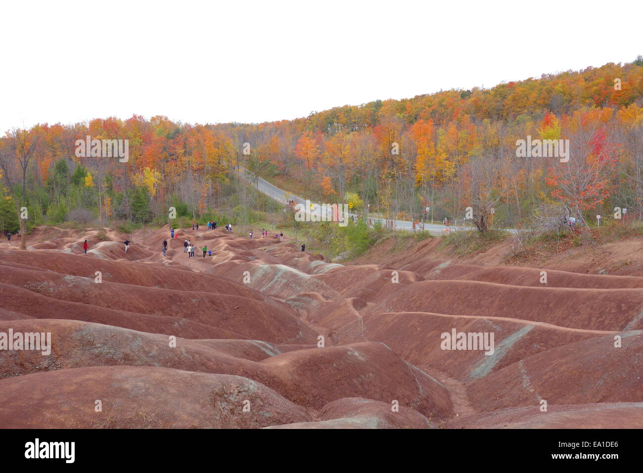 Cheltenham badlands in Caledon, Canada Stock Photo - Alamy