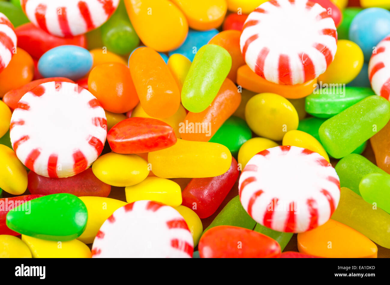 sweets candy caramel colorful texture Stock Photo - Alamy