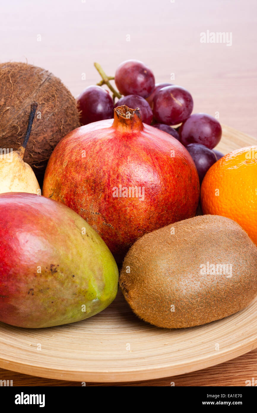 Mixture of colorful fruits hi-res stock photography and images - Alamy