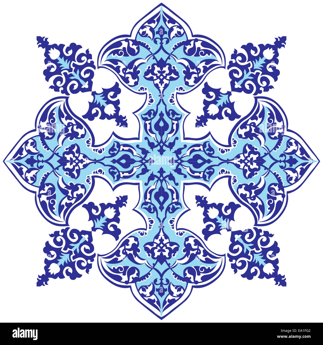 oriental ottoman design thirty one version Stock Photo - Alamy