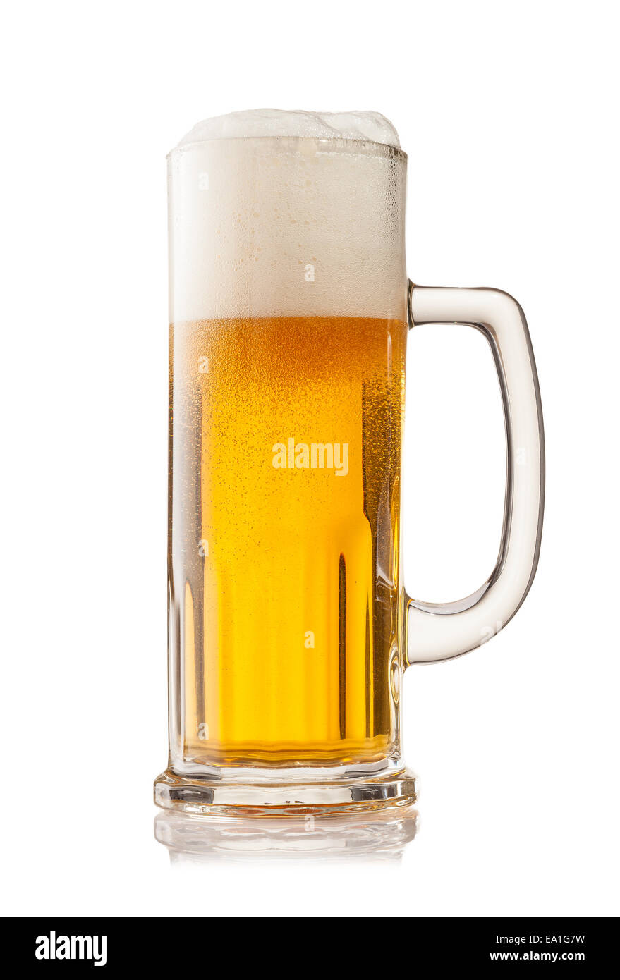 Cup beer drink Cut Out Stock Images & Pictures - Alamy