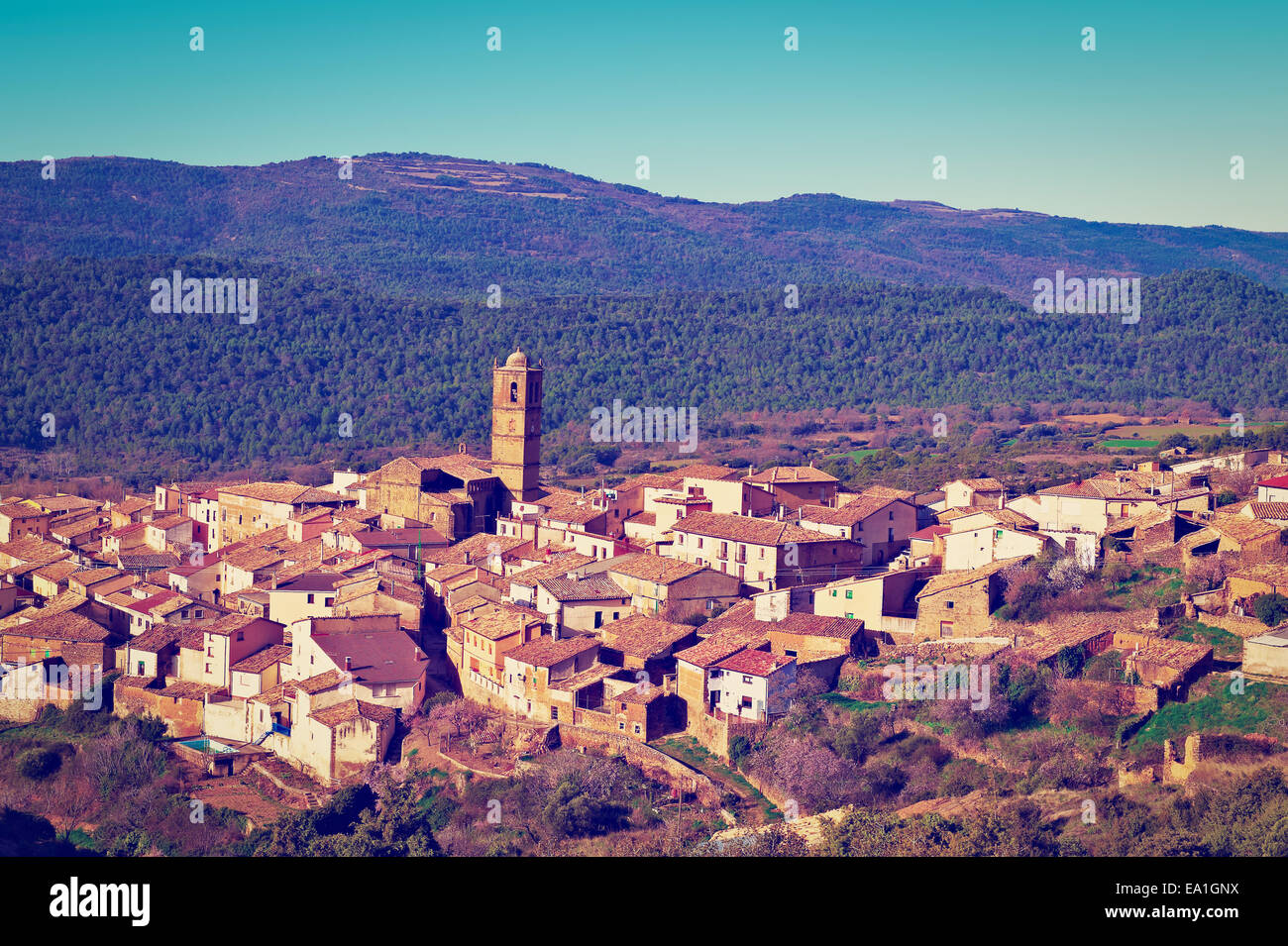 Spain medieval farm building hi-res stock photography and images - Alamy