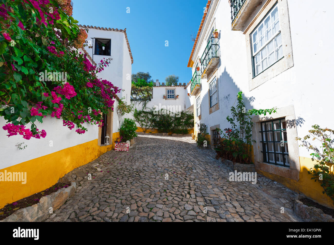 Obidos portugal hi-res stock photography and images - Alamy