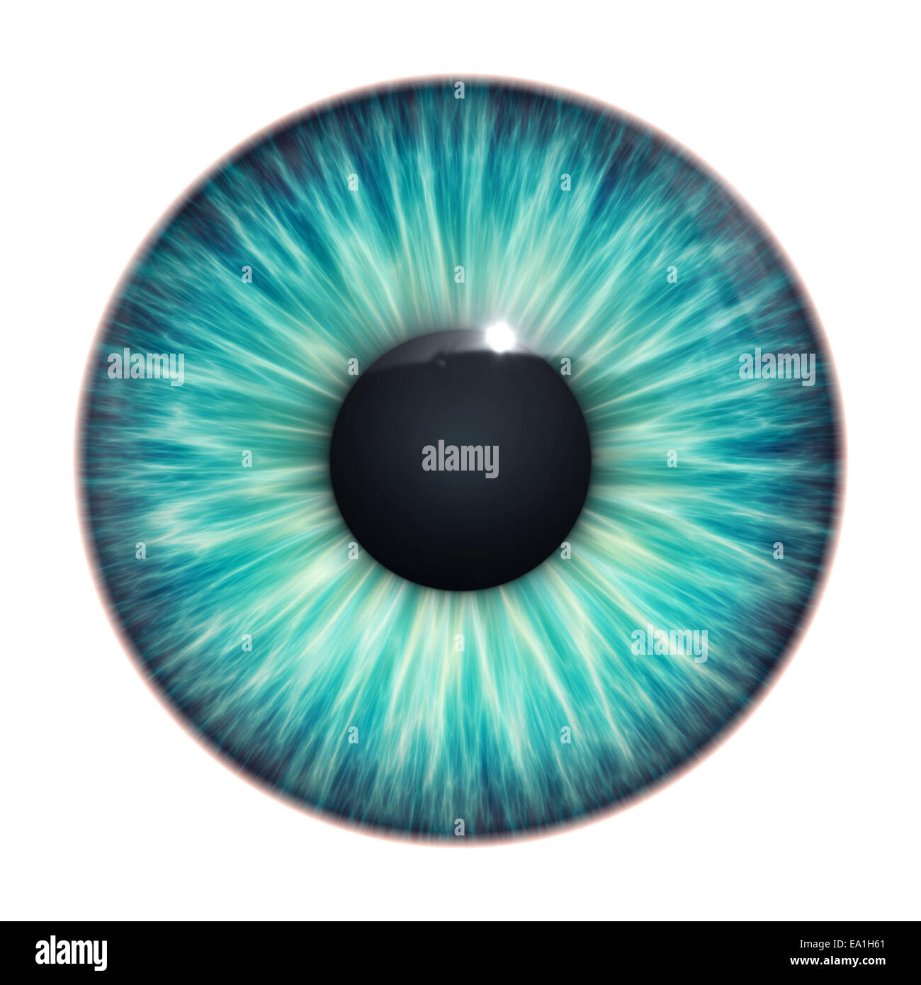 turquoise eye texture Stock Photo - Alamy