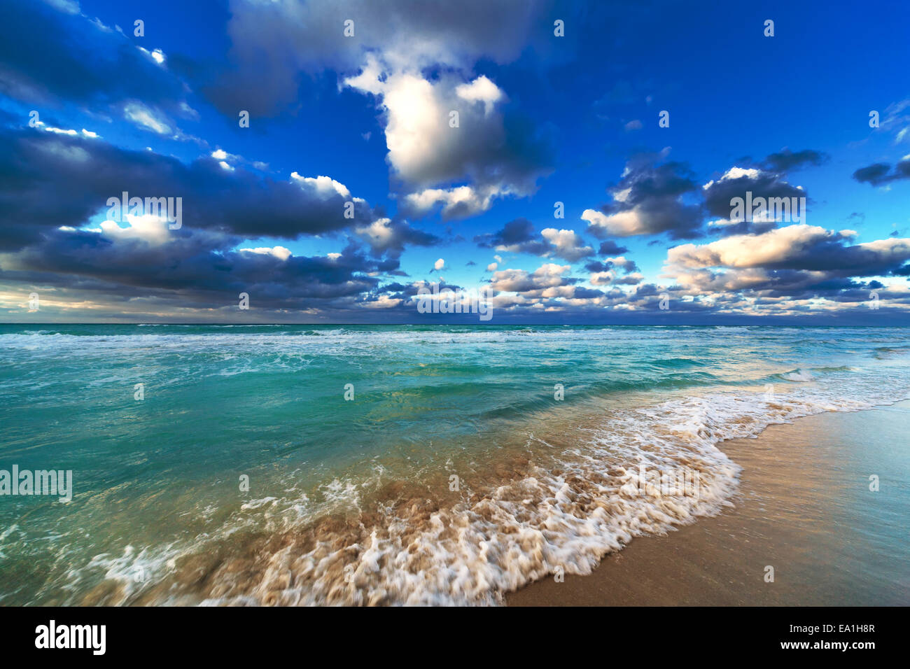beautiful ocean and sky Stock Photo - Alamy