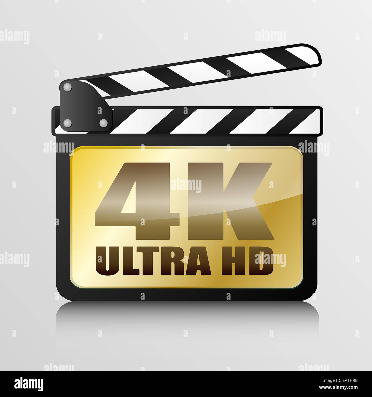 clapper board 4KHD Stock Photo - Alamy