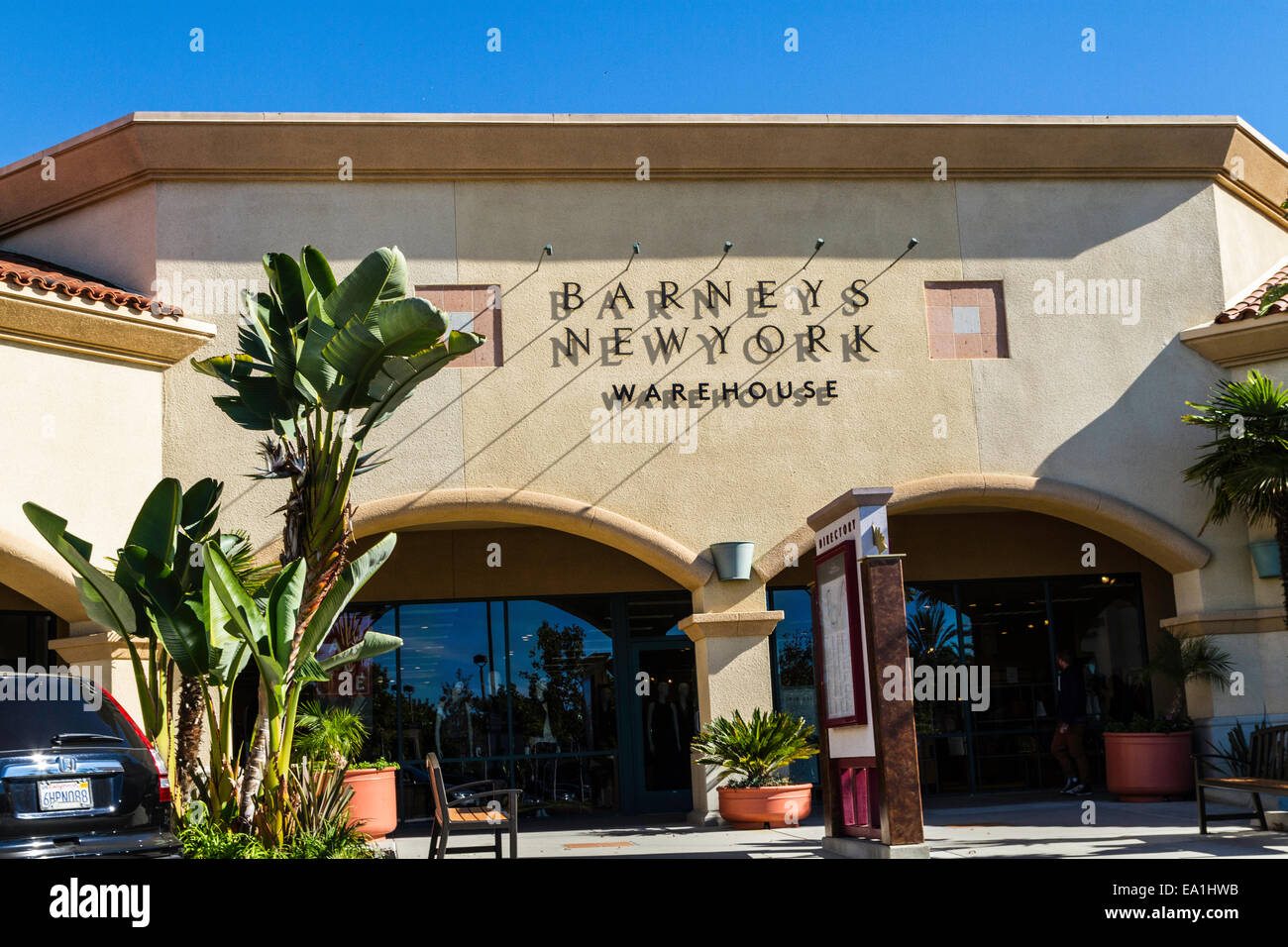 A Barneys New York store at the Outlets of Camarillo California Stock ...