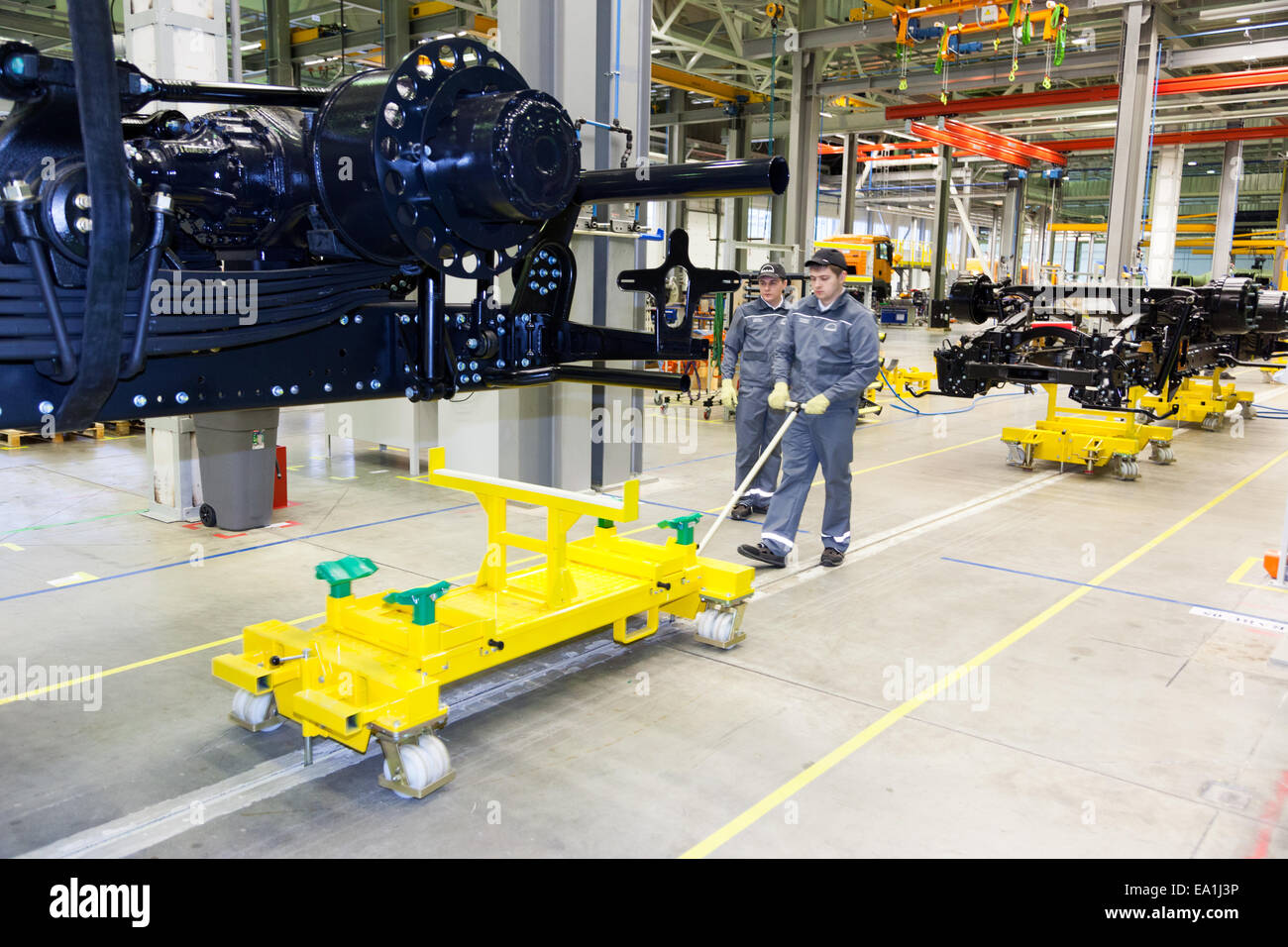 MAN Truck & Bus Production RUS Stock Photo - Alamy