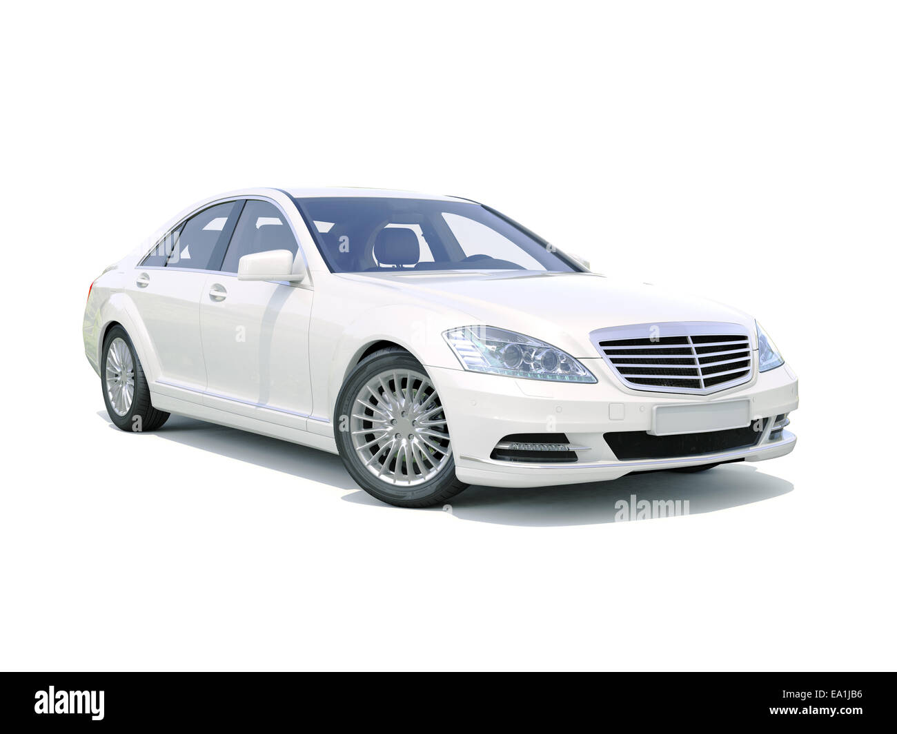 Modern luxury executive car Stock Photo - Alamy