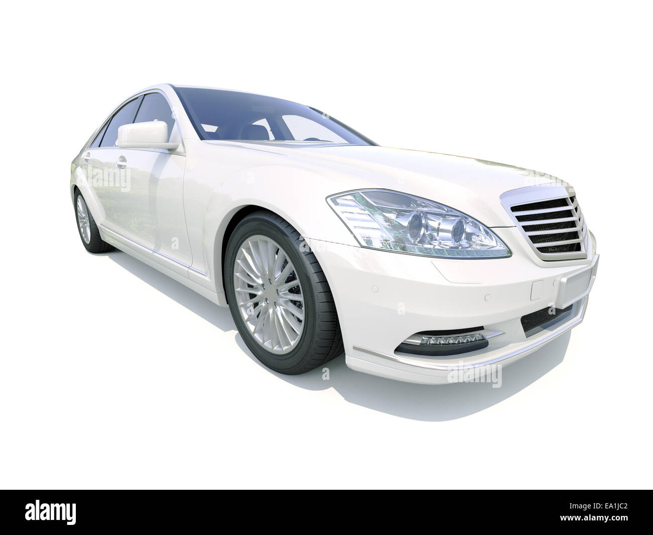 Modern luxury executive car Stock Photo - Alamy