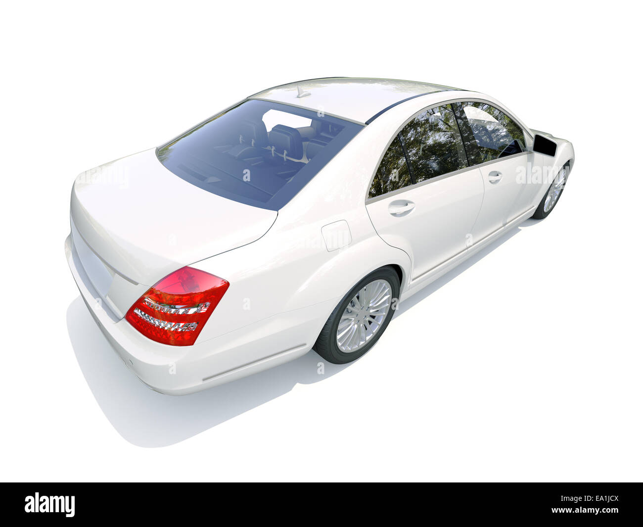 Modern luxury executive car Stock Photo - Alamy