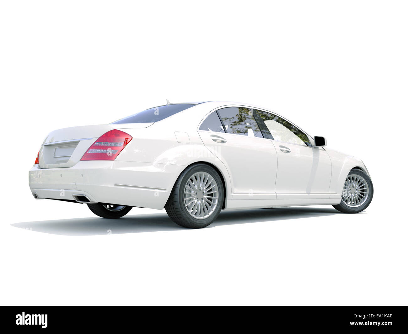 Modern luxury executive car Stock Photo - Alamy