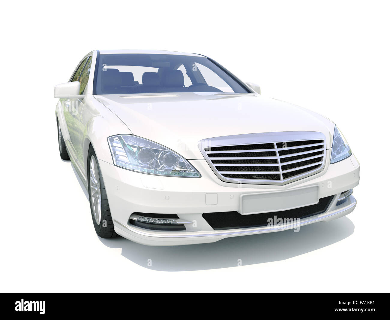 Modern luxury executive car Stock Photo - Alamy
