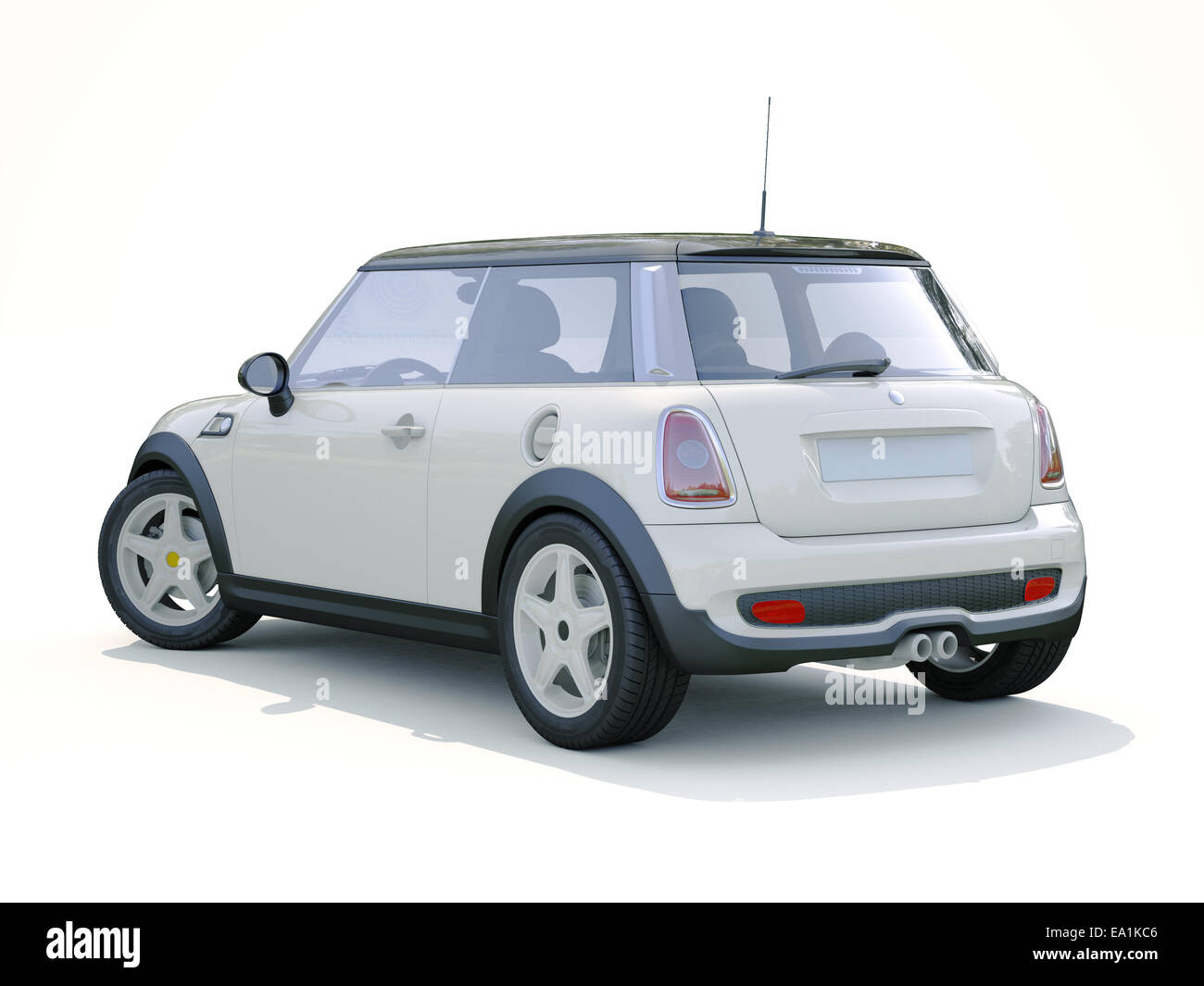 Modern compact car Stock Photo - Alamy