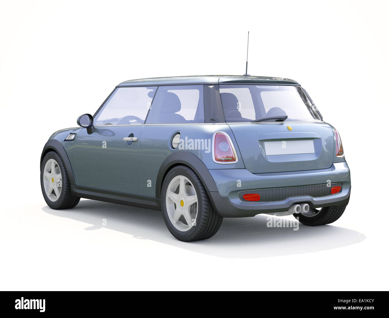 Modern compact car Stock Photo - Alamy