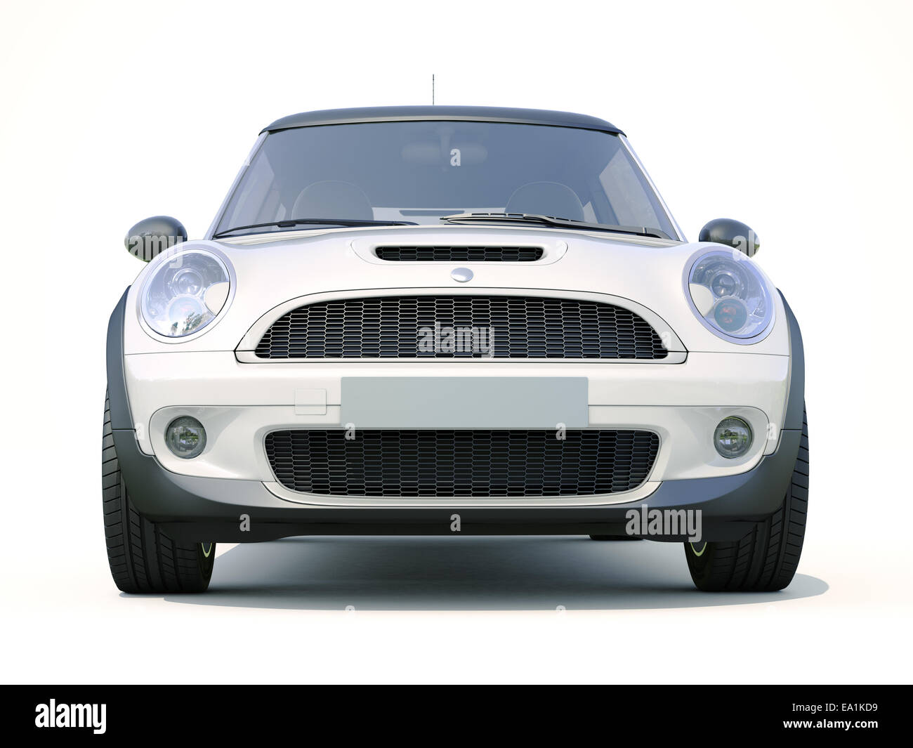 Modern compact car Stock Photo - Alamy