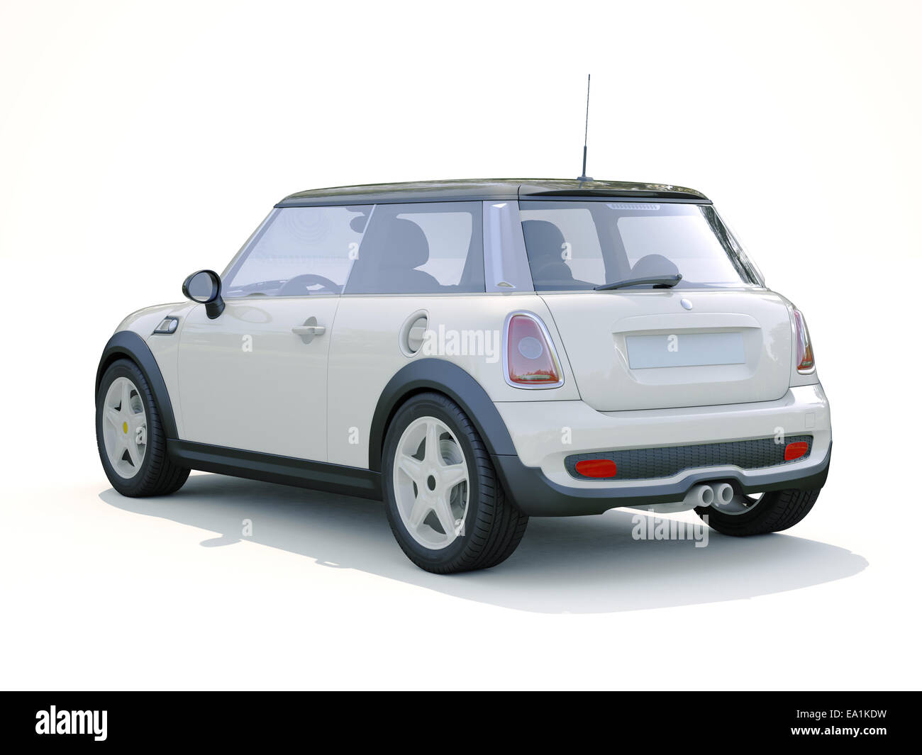 Modern compact car Stock Photo - Alamy