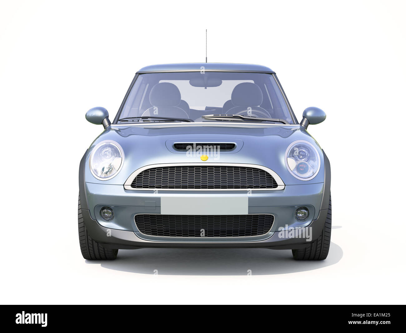 Modern compact car Stock Photo - Alamy