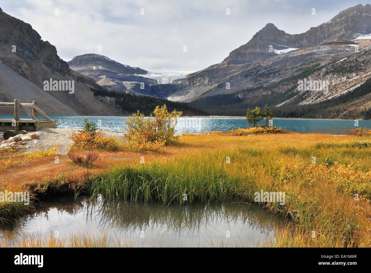 The azure surface of the lake Stock Photo - Alamy