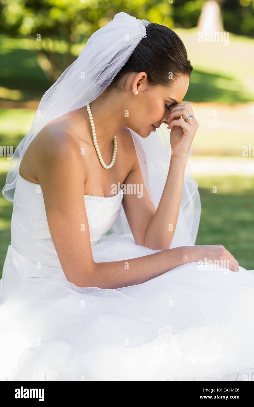 Worried Bride High Resolution Stock Photography and Images - Alamy