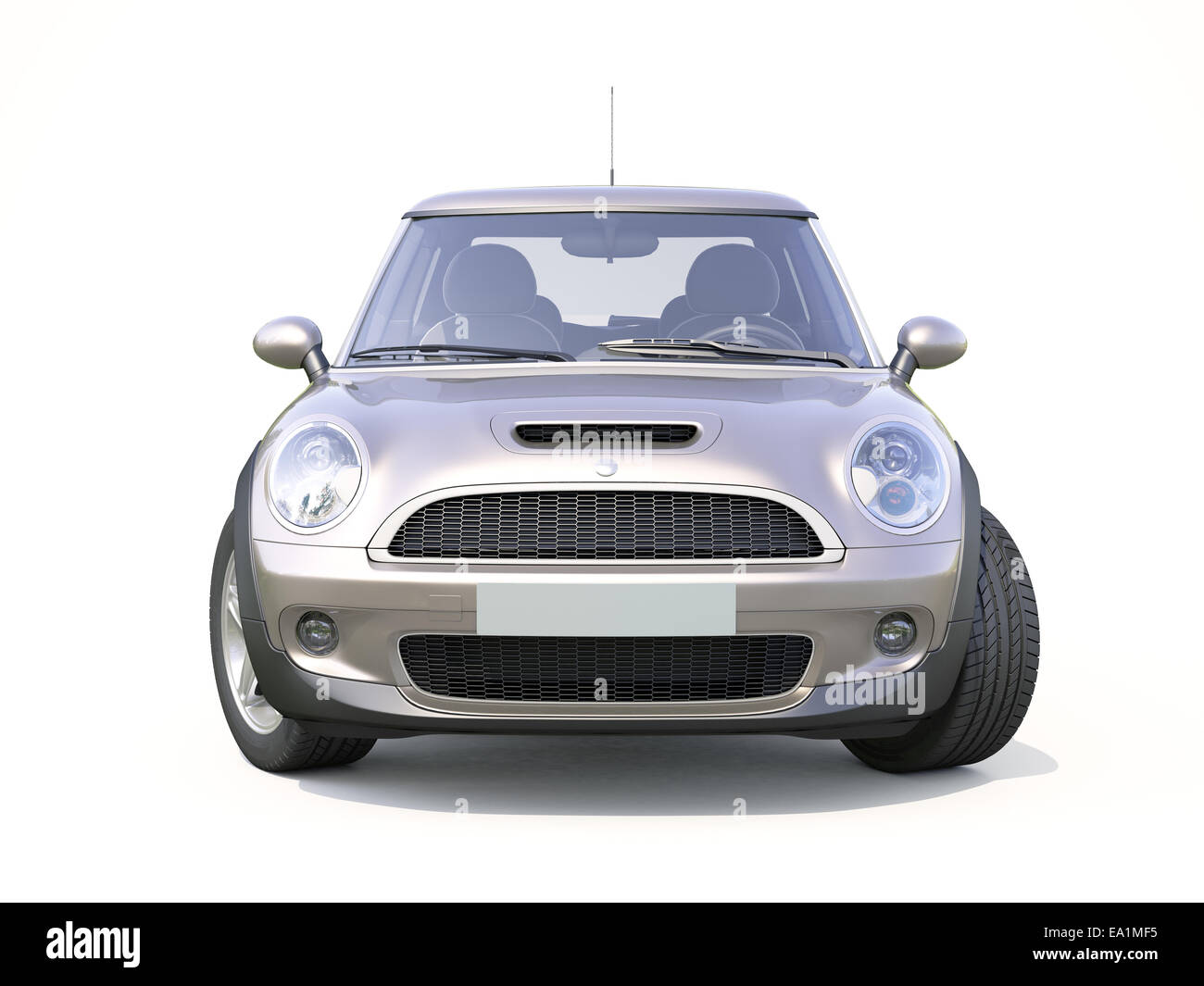 Modern compact car Stock Photo - Alamy