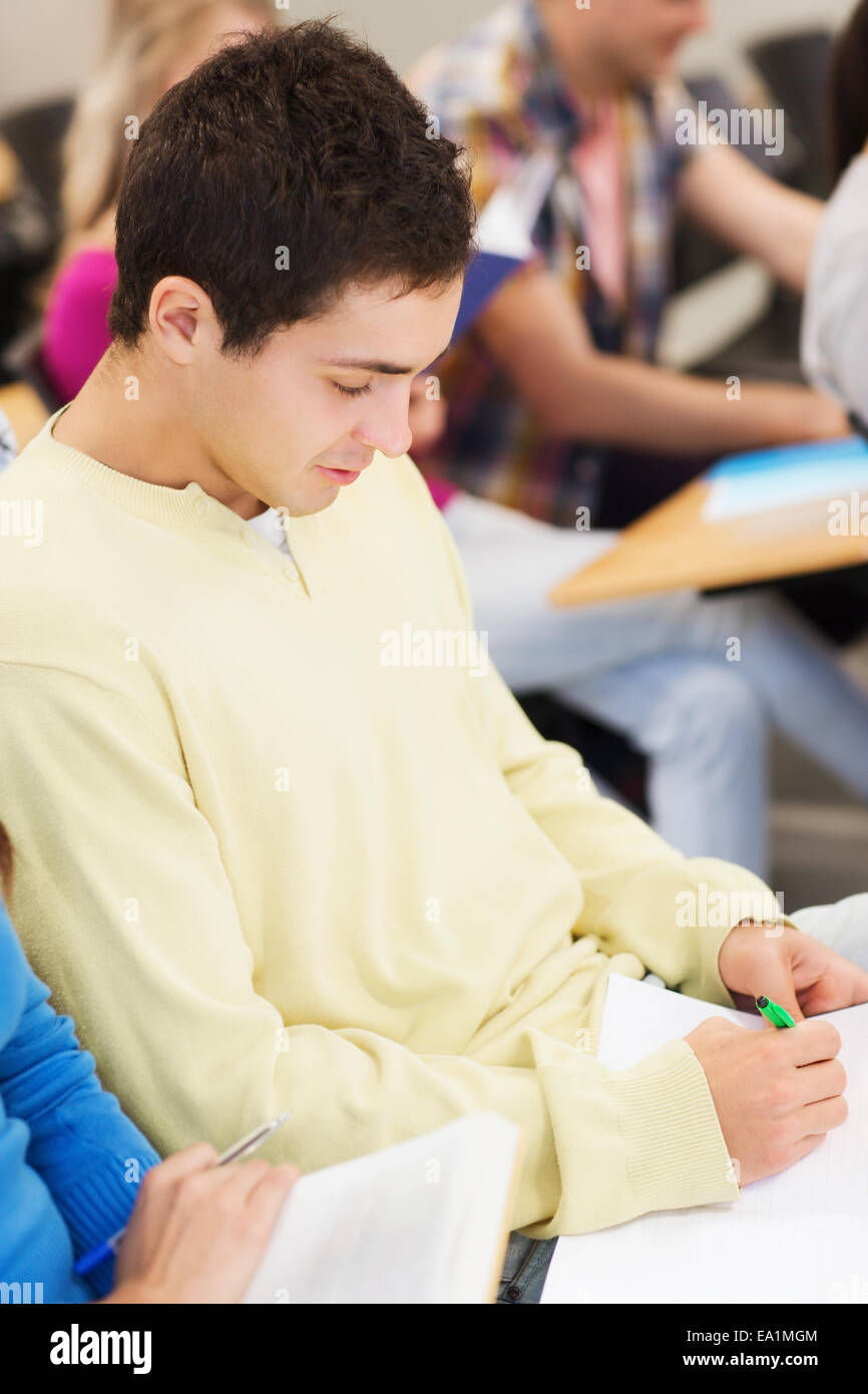 Multiethnic students taking test hi-res stock photography and images ...