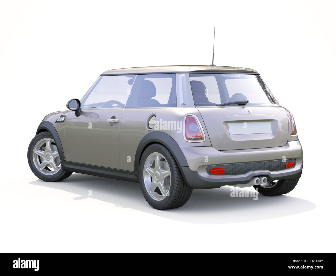 Modern compact car Stock Photo - Alamy