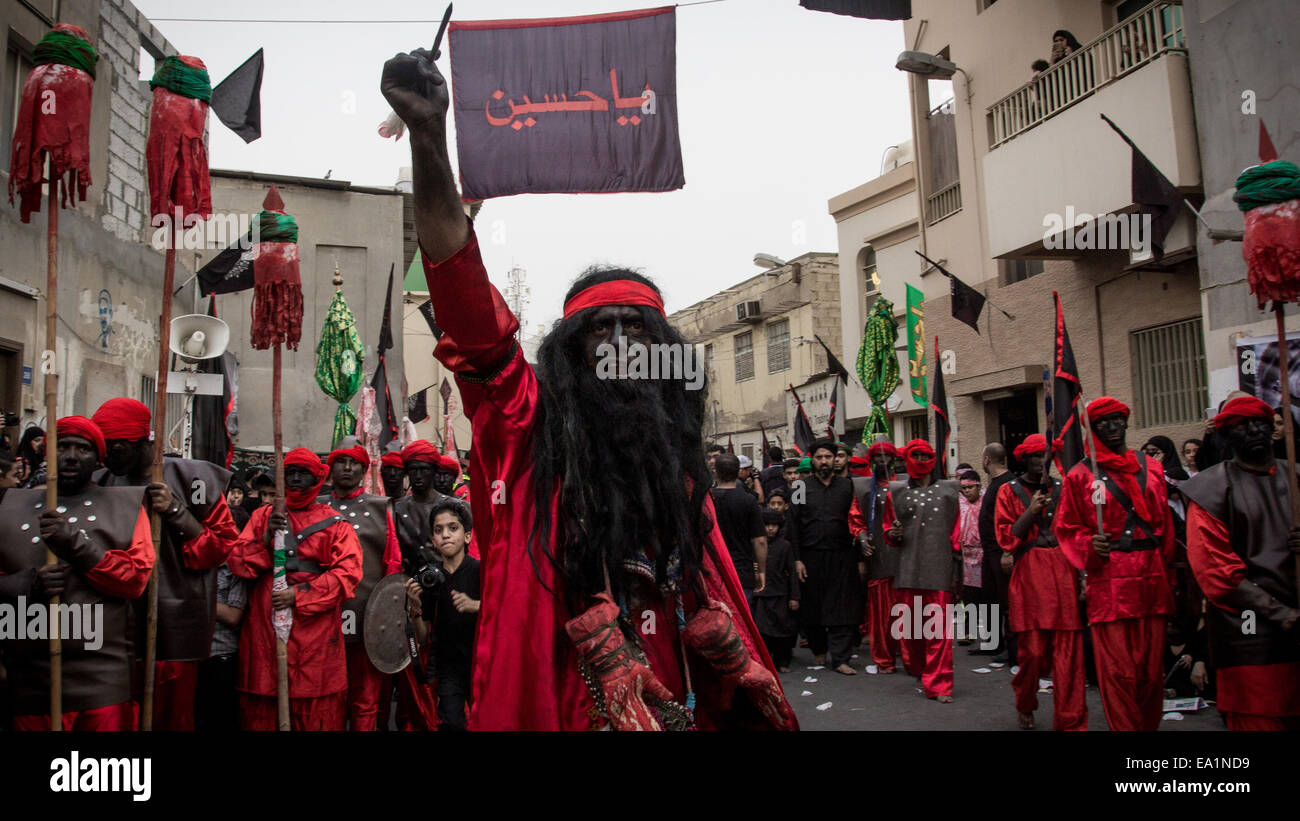 Part of the representation of the incident of Karbala, Shia Muslims ...