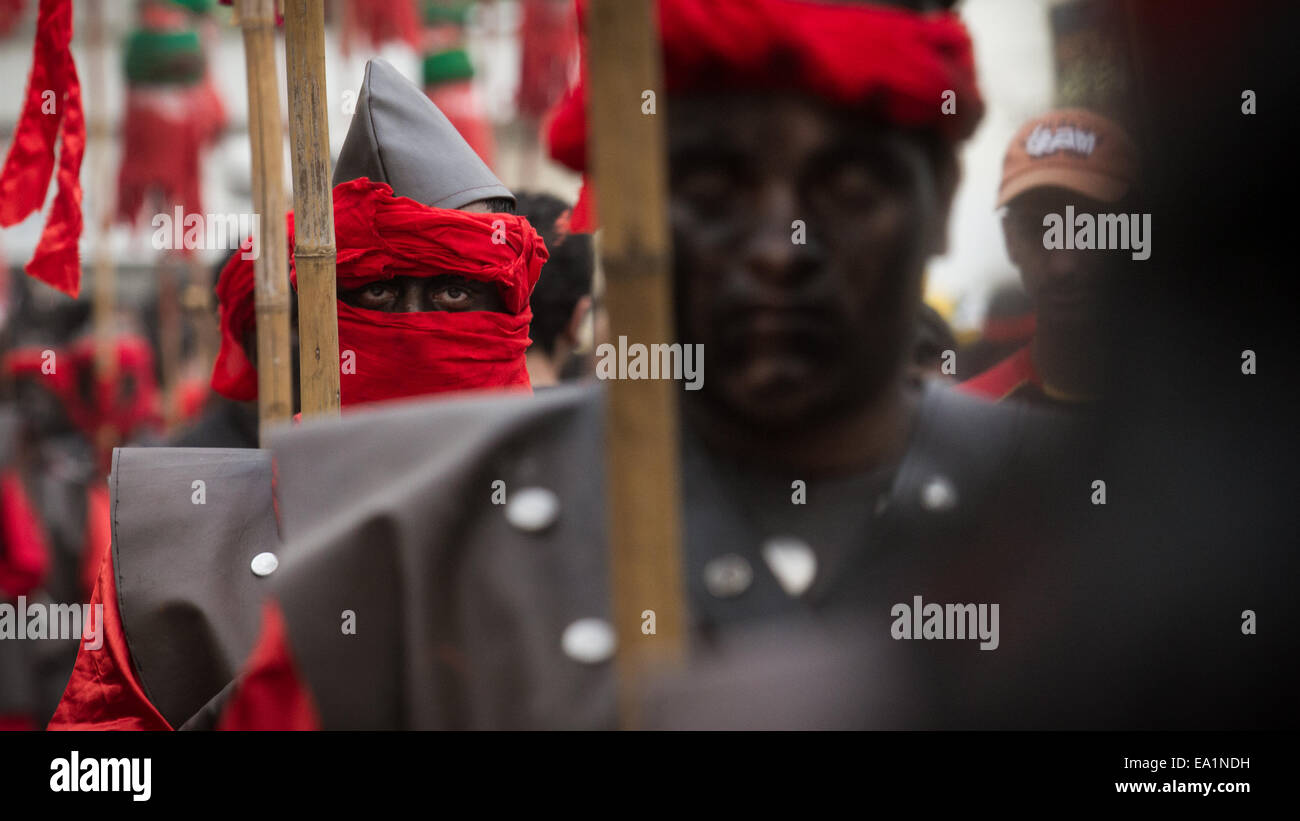 Part of the representation of the incident of Karbala, Shia Muslims ...