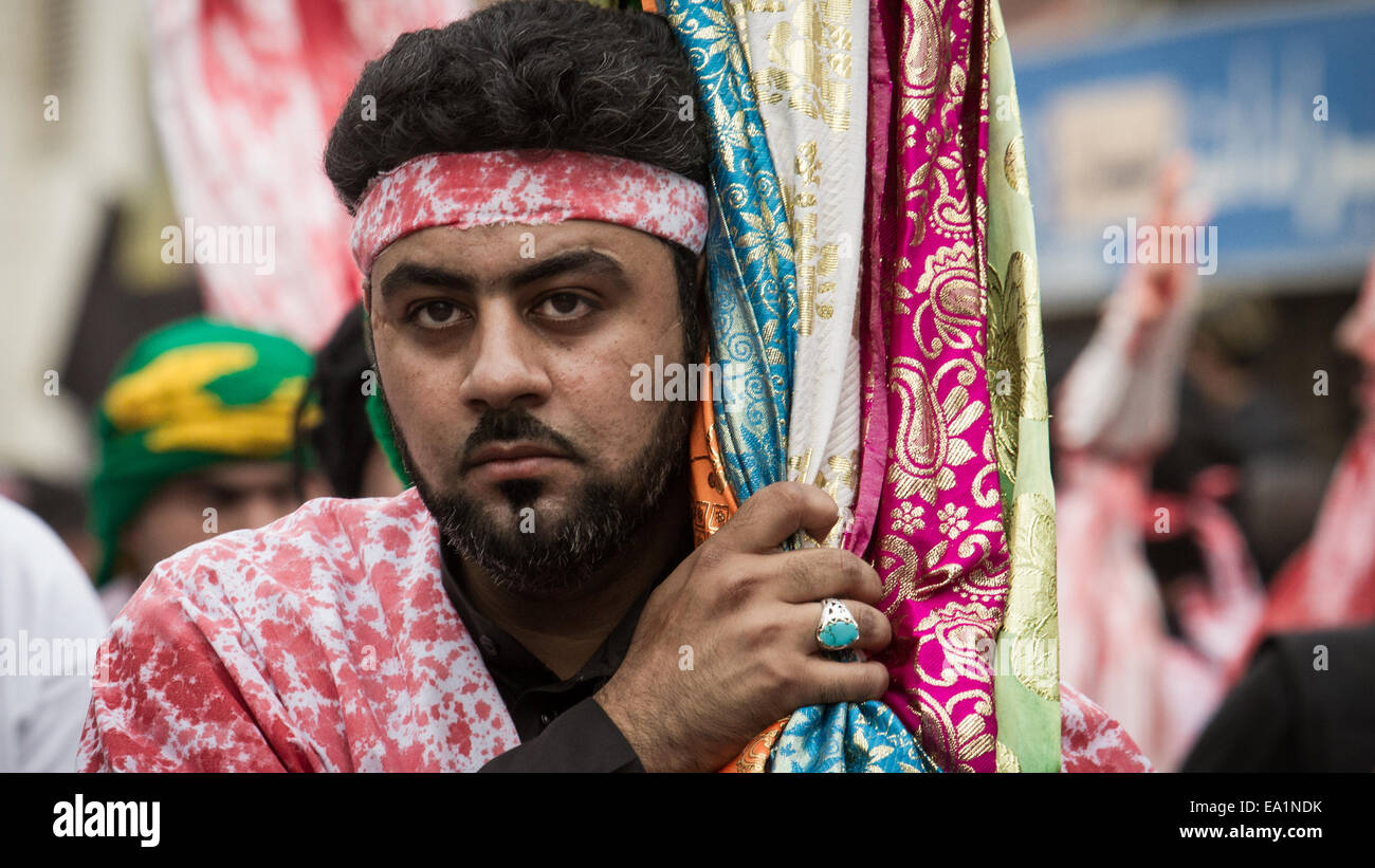 Part of the representation of the incident of Karbala, Shia Muslims ...