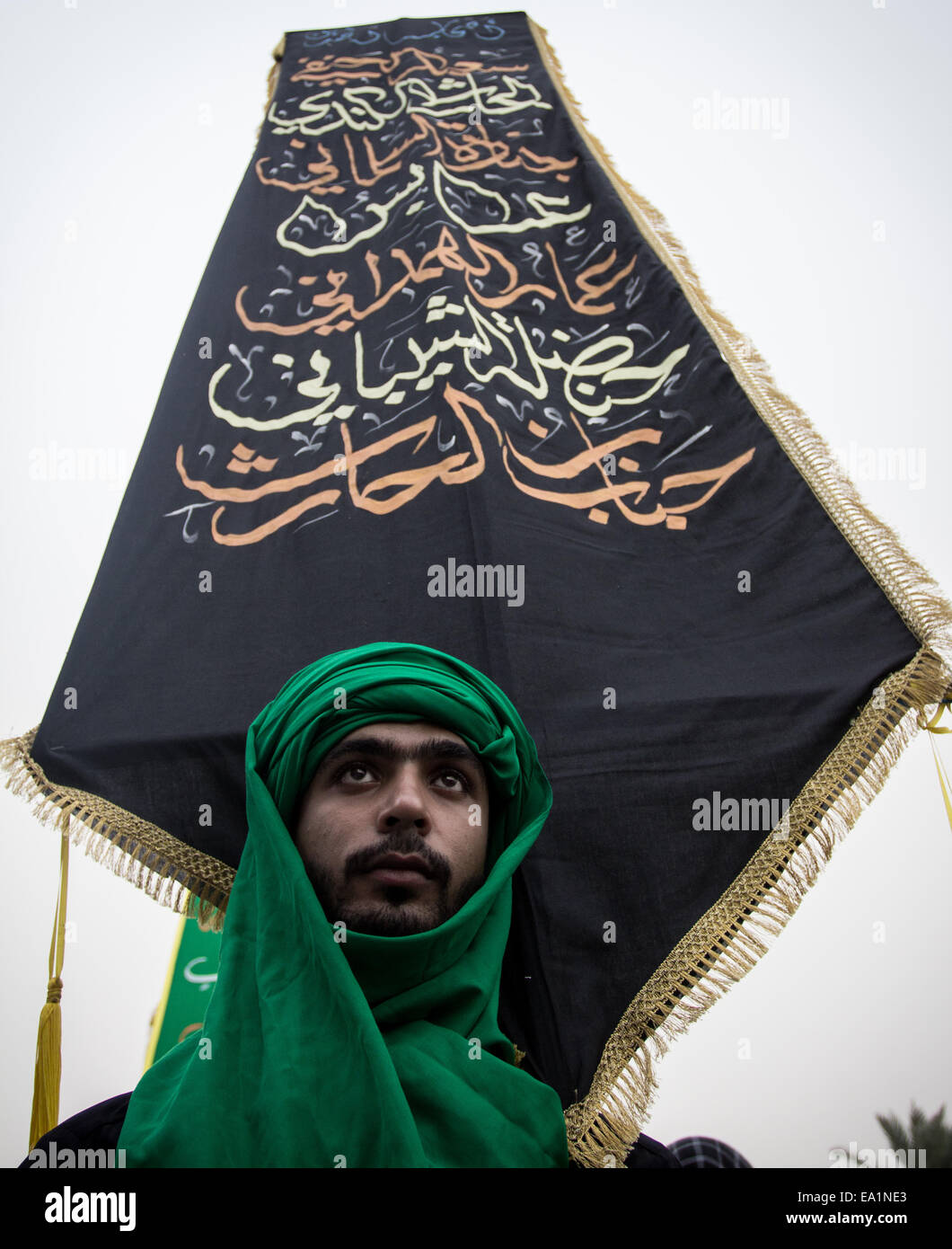 Part of the representation of the incident of Karbala, Shia Muslims ...