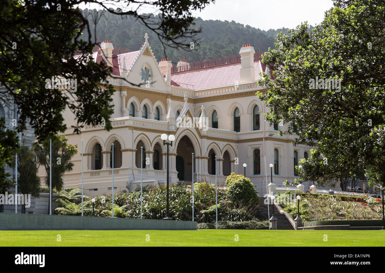 Parliamentary Library Building Wellington NZ Stock Photo - Alamy