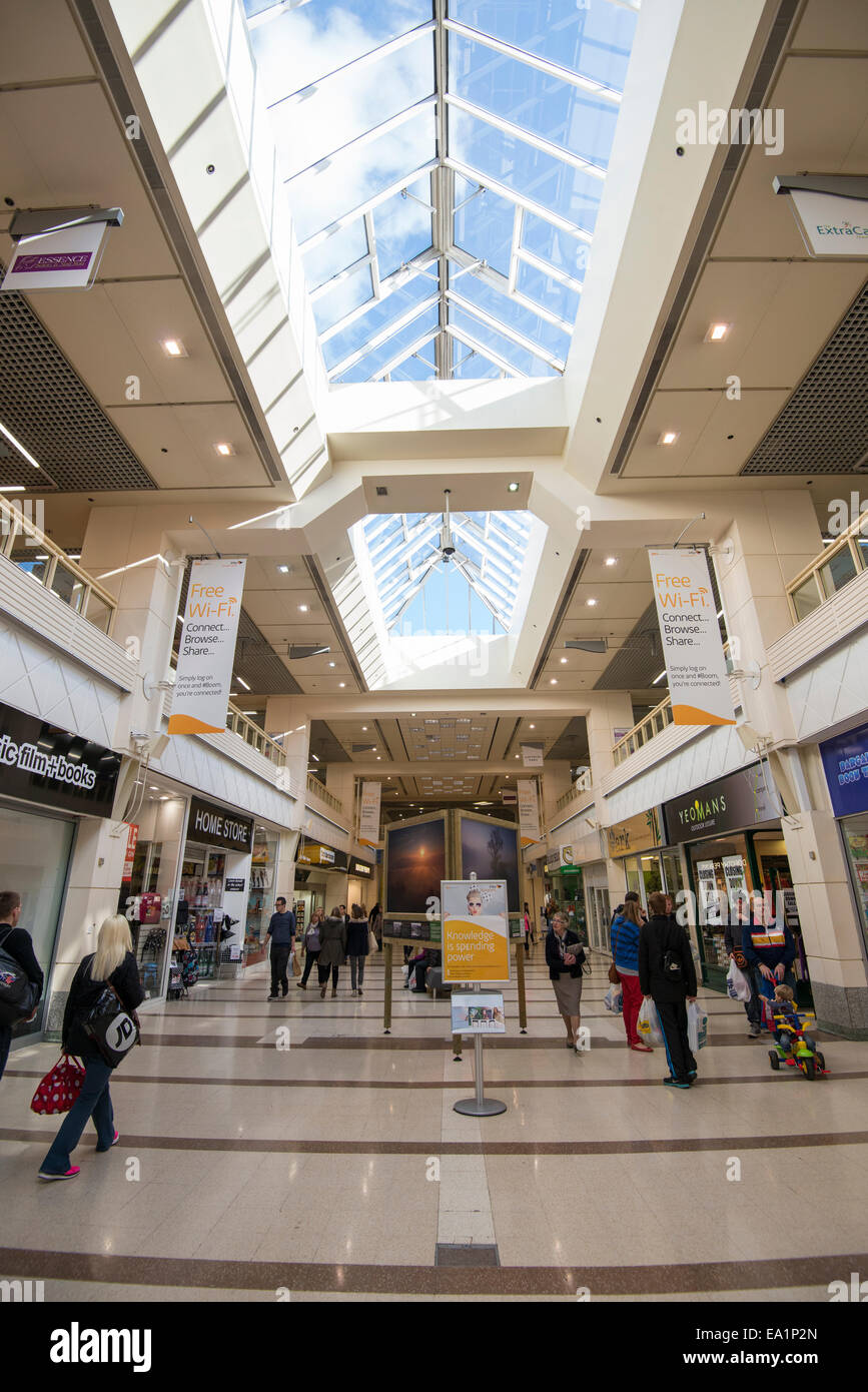 Broadmarsh Shopping Centre before it was demolished in Nottingham City ...