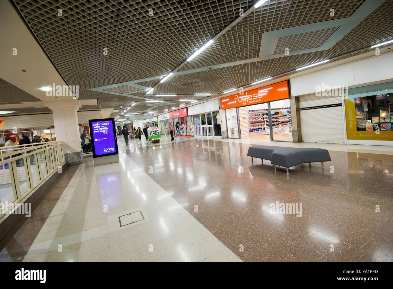 Broadmarsh Shopping Centre in Nottingham City, England UK Stock Photo ...
