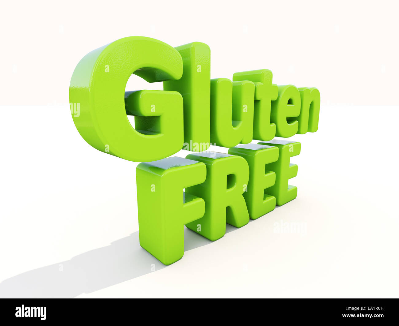 3d Gluten Free Stock Photo - Alamy