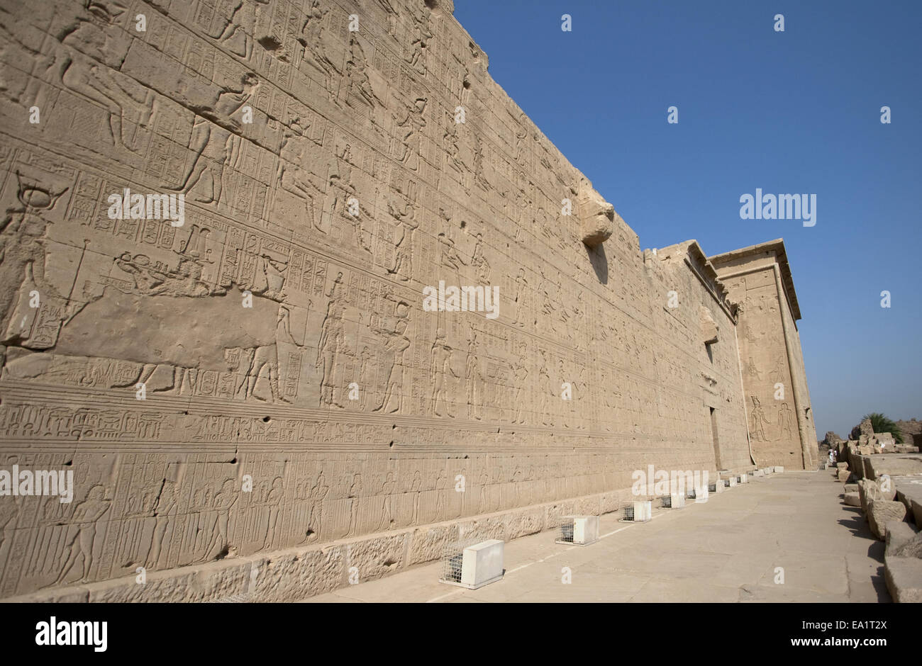 Temple in Dendera Stock Photo - Alamy