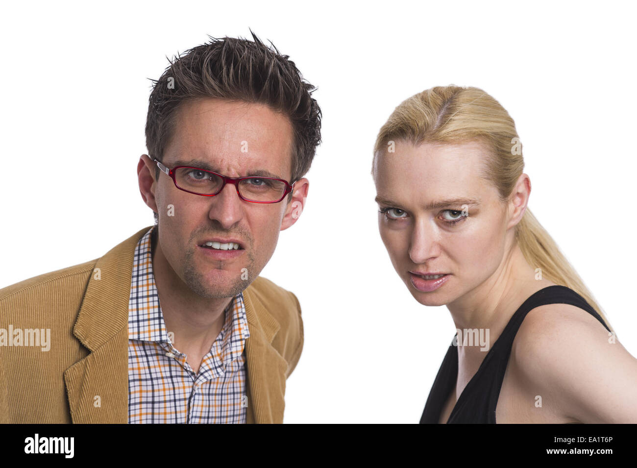 Angry couple hi-res stock photography and images - Alamy