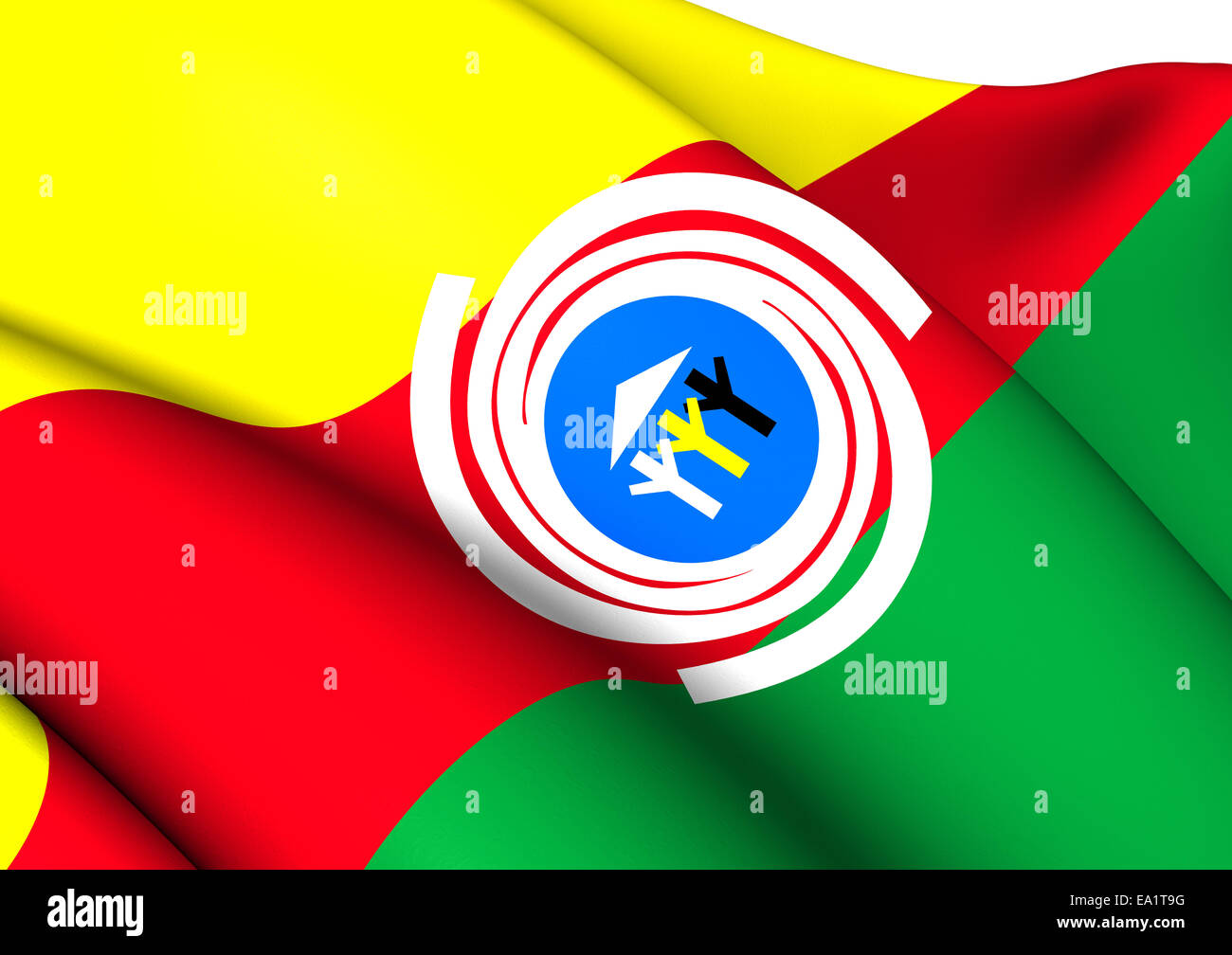 Flag of Araguaina Stock Photo - Alamy