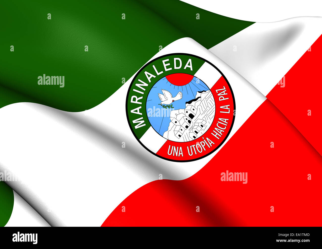 Flag of Marinaleda Stock Photo - Alamy