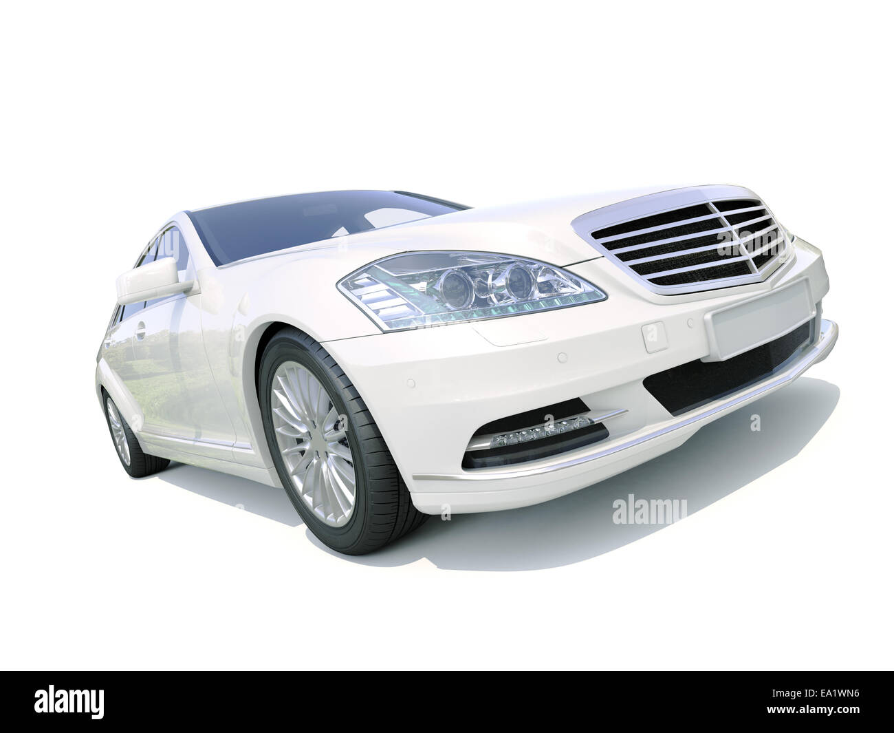Modern luxury executive car Stock Photo - Alamy
