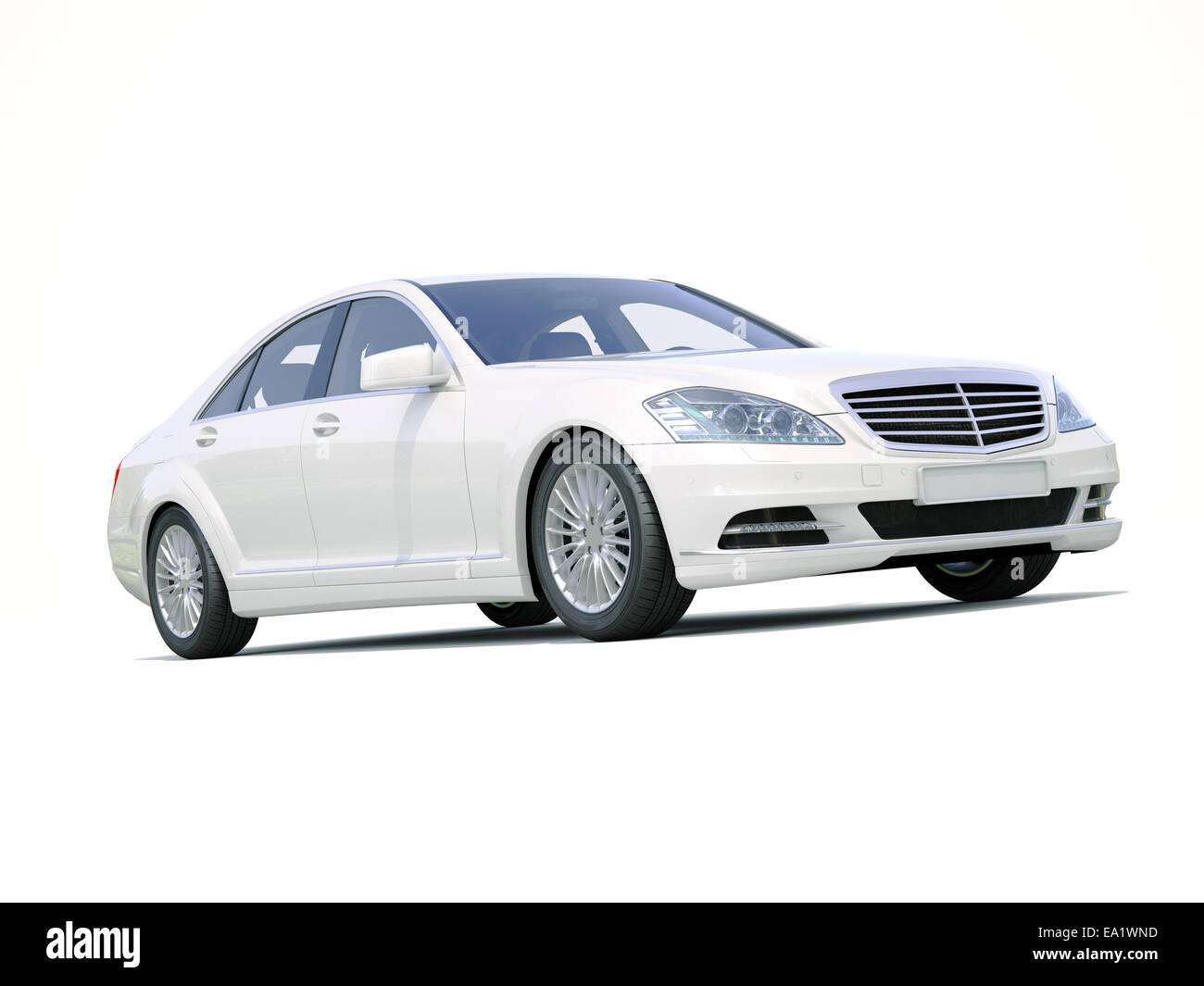 Modern luxury executive car Stock Photo - Alamy