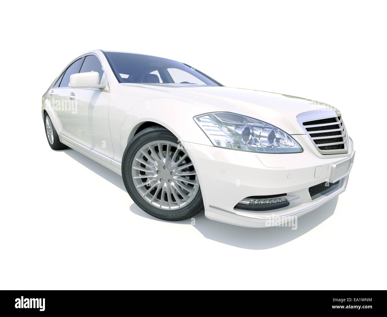 Modern luxury executive car Stock Photo - Alamy