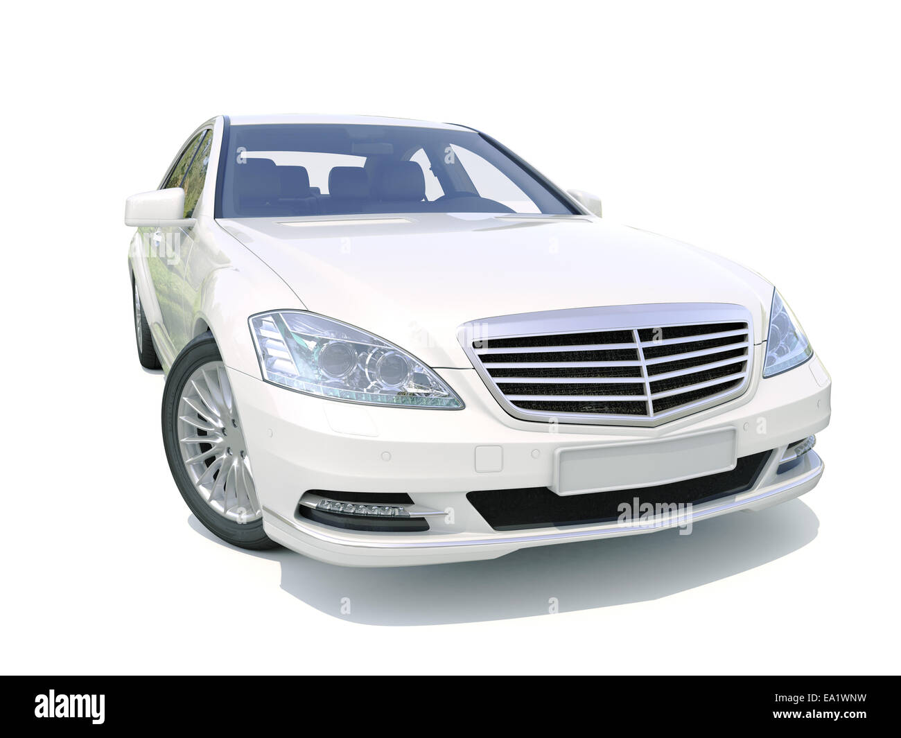 Modern luxury executive car Stock Photo - Alamy