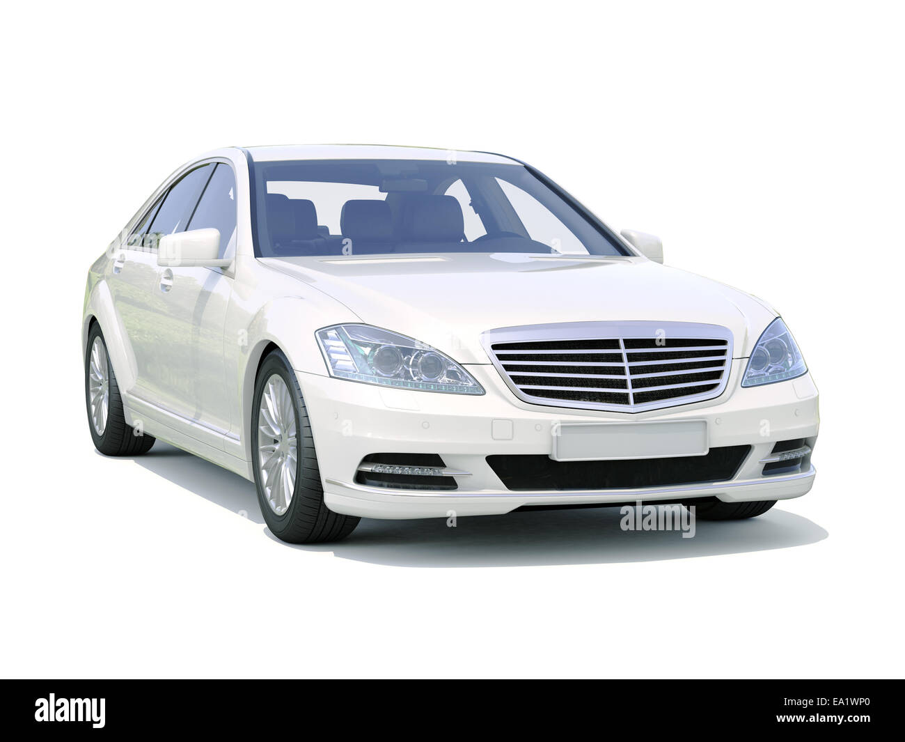 Modern luxury executive car Stock Photo - Alamy