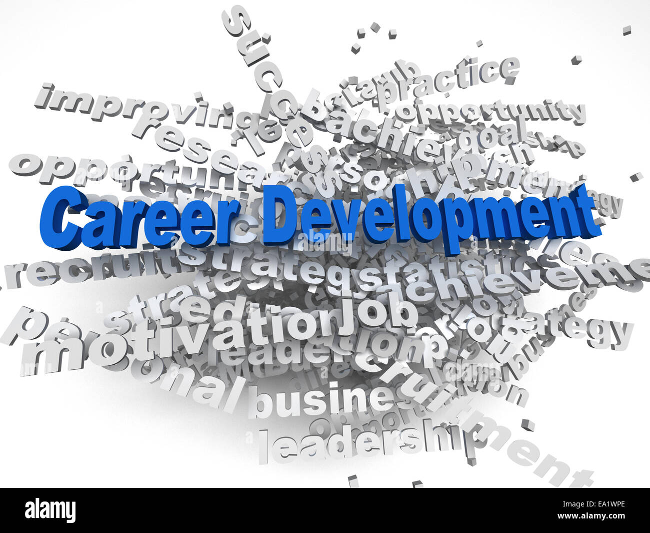 3d imagen Career development concept word cloud background Stock Photo ...