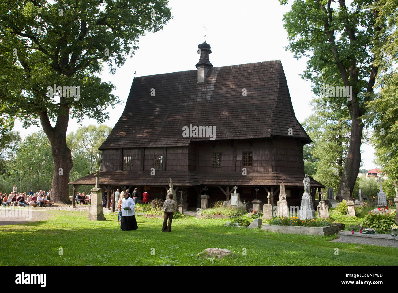Wooden Church Of St. Leonard, Lipnica Murowana, Malopolska, Poland ...
